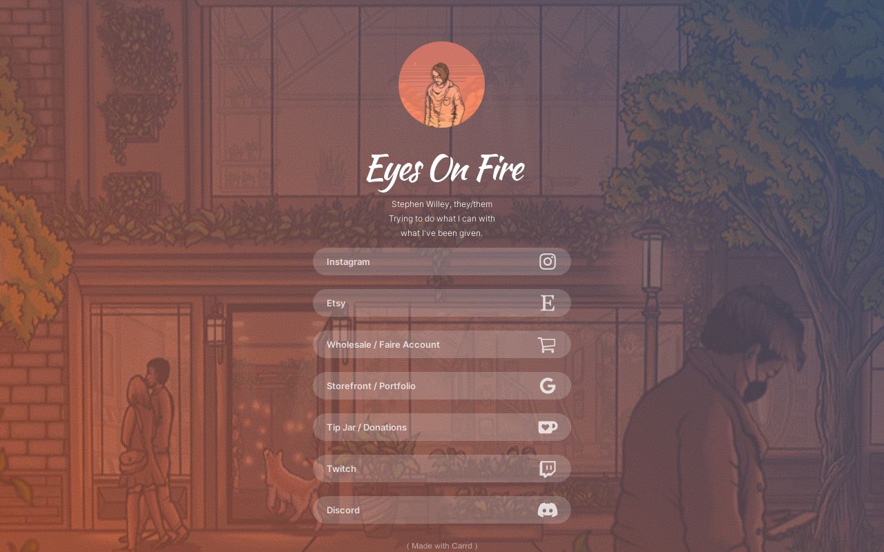 Eyes On Fire - The Art of Stephen Willey